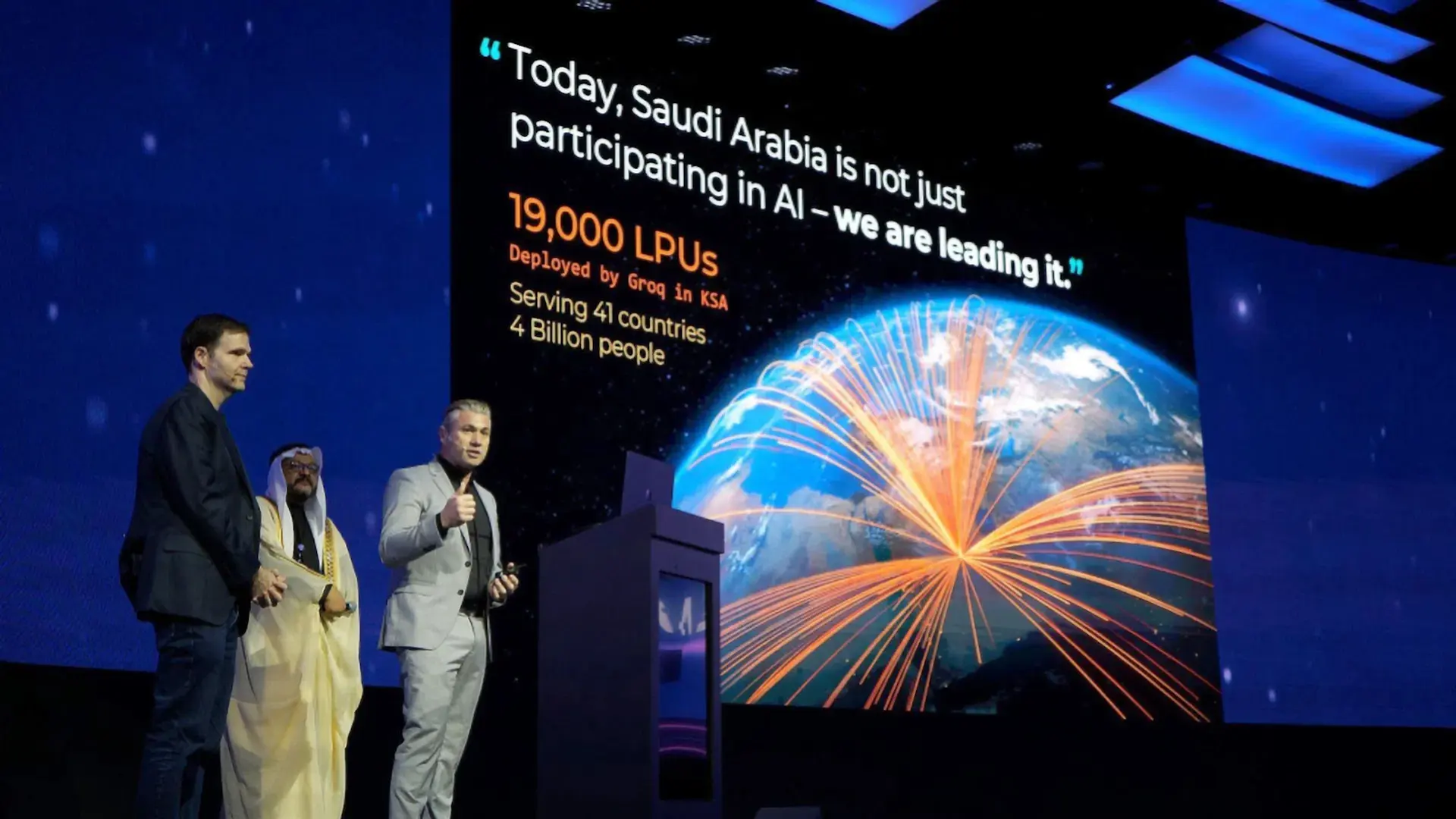 Groq is official hyperscaler inference provider for Saudi AI datacenter Humain - Trajectory Ventures