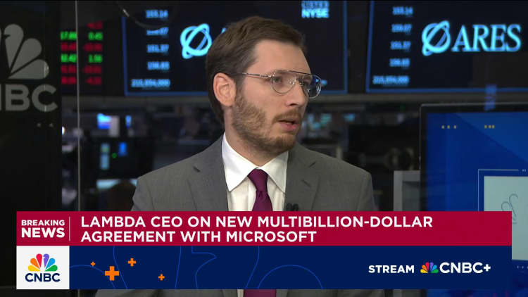 Lambda AI signs multibillion-dollar Microsoft agreement to deploy AI infrastructure powered by ...