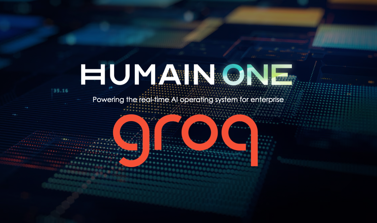 Groq AI infrastructure to power the HUMAIN One real-time AI operating ...