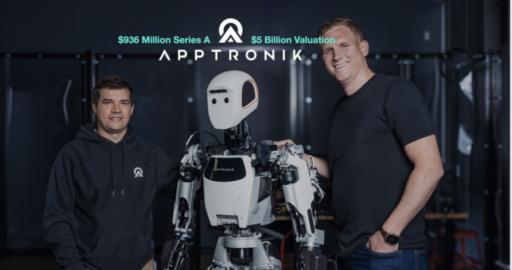 Humanoid robotics innovator Apptronik closes $935 Million Series A at ...